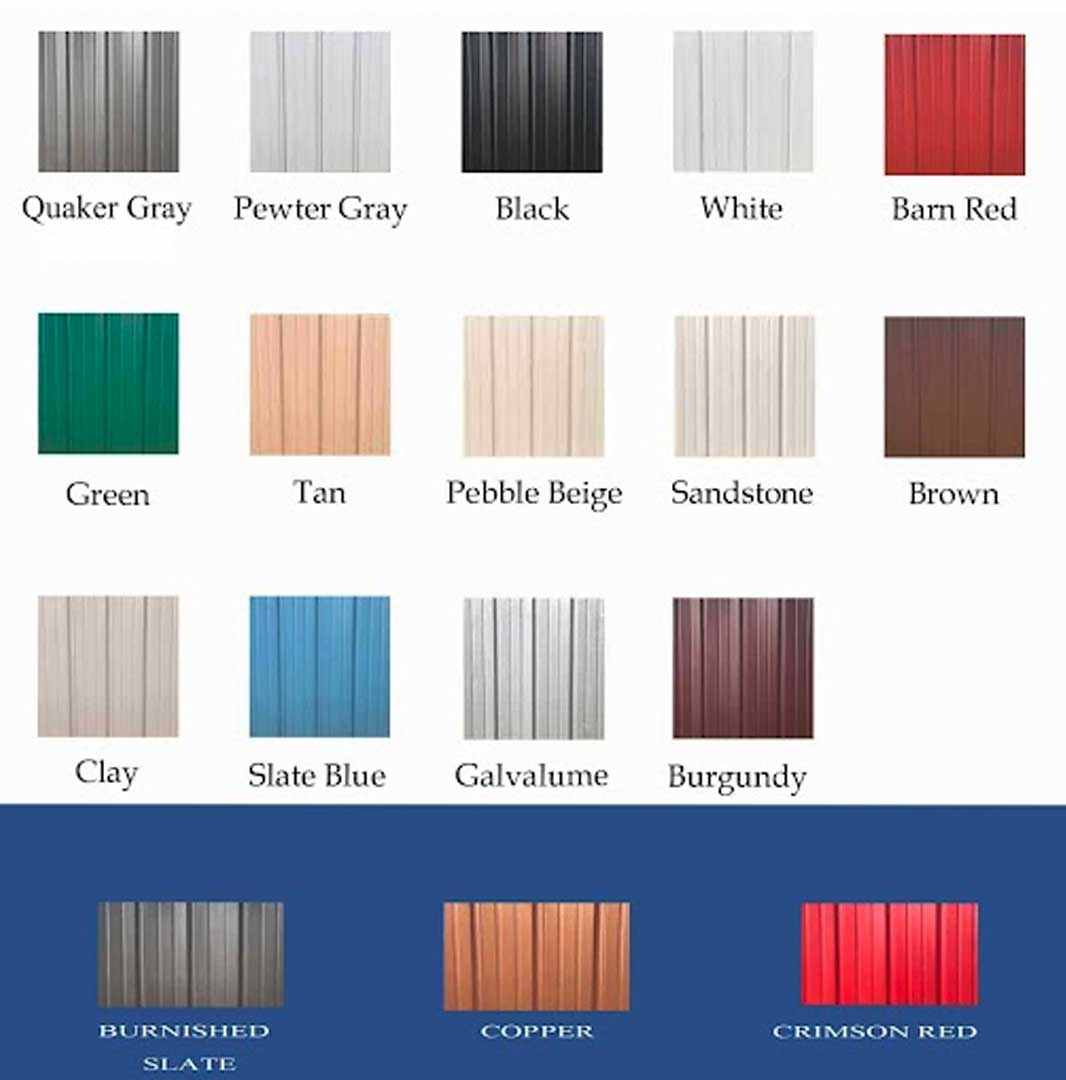 Colors – Precision Metal Structures